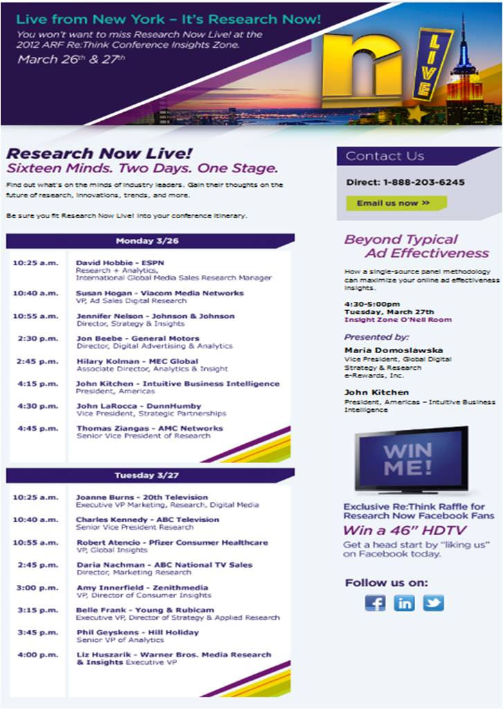 Re:thinking Research with the ARF — Greenbook